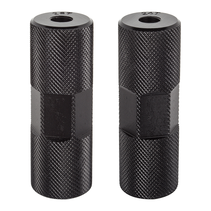 Black Ops Knurled Pro axle pegs – Pedals & Paddles